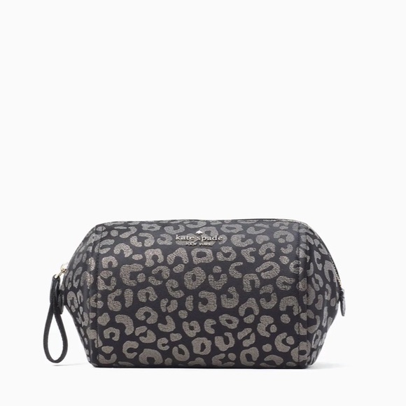 kate spade | Bags | Kate Spade Chelsea Medium Leopard Jacquard Nylon ...